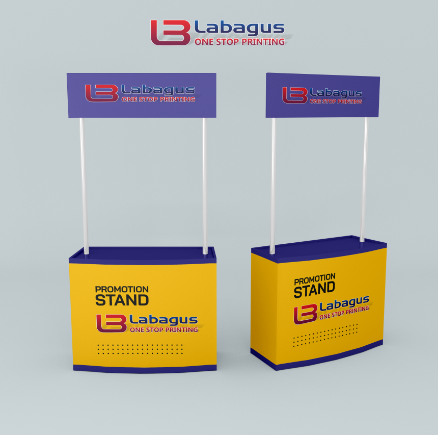 Cetak dan Pasang Stiker Stand / Booth / Event Desk Custom – Labagus ...